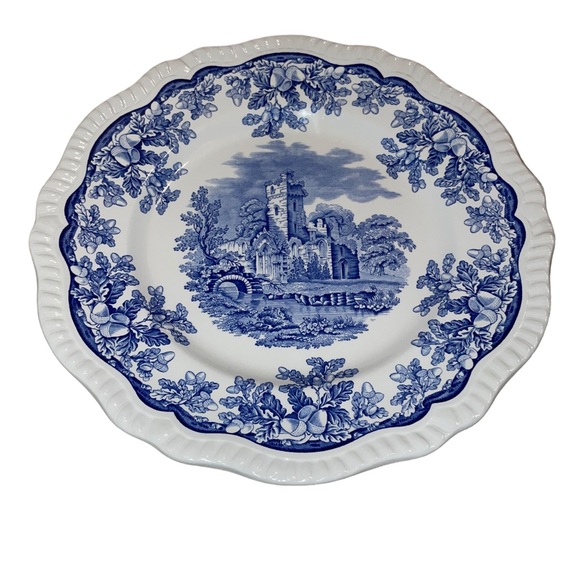 Accents | The Spode Blue Room Collection Regency Series Ruins 15plate ...